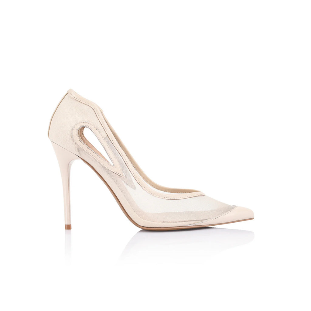 Catherine Pump Ivory Mesh – The Luxe Closet Australia