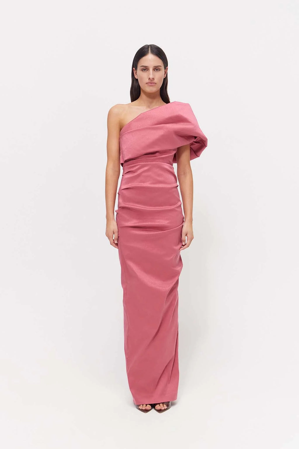 Rachel Gilbert Kat Gown - Rose – The Luxe Closet Australia